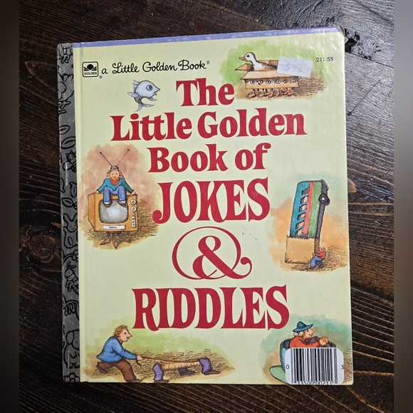 Little Golden Book | Other | Vintage The Little Golden Book Of Jokes ...